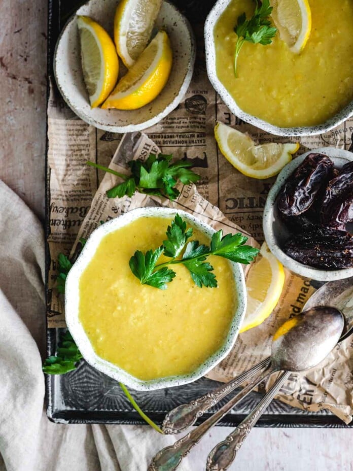 Authentic Moroccan Harira Soup - Hungry Paprikas