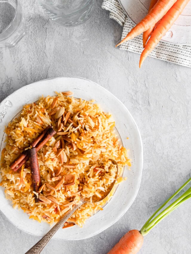 Hashweh Rice (Arabic Rice with ground beef) - Hungry Paprikas