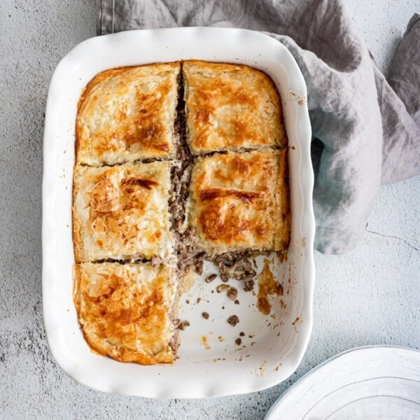 Egyptian Goulash (Phyllo meat pie) - Hungry Paprikas