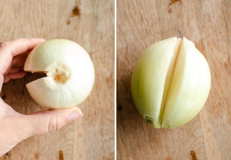 Sheikh El Mahshi (Stuffed Eggplant and Onions) - Hungry Paprikas