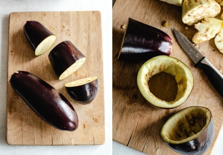 Sheikh El Mahshi (Stuffed Eggplant and Onions) - Hungry Paprikas