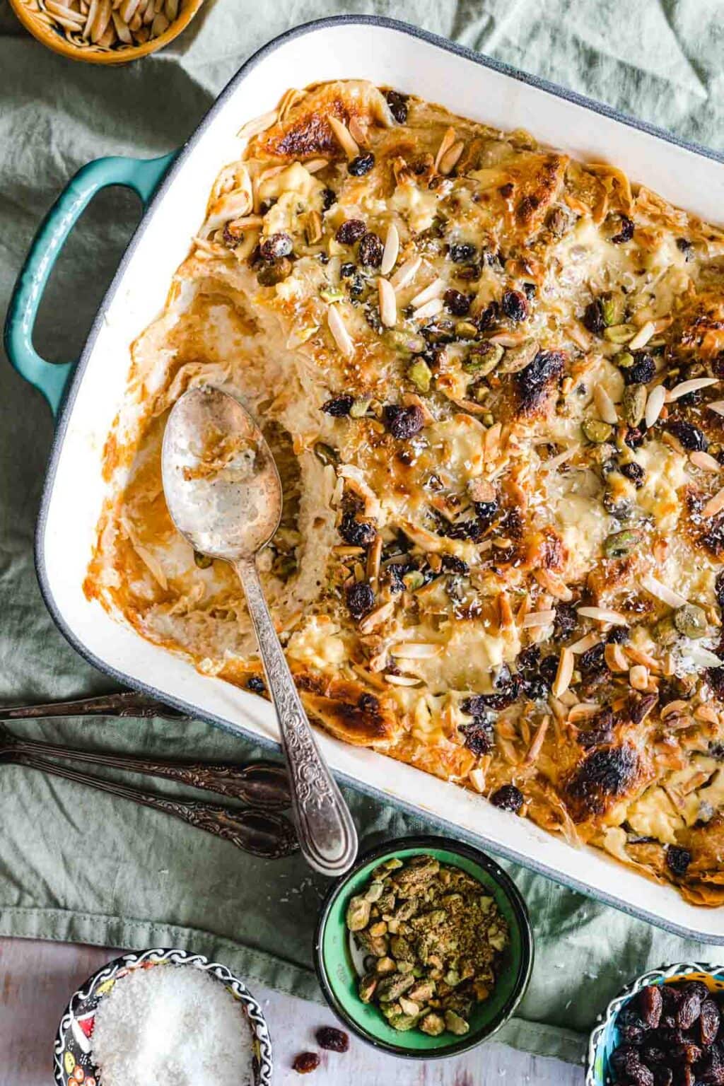 Umm Ali Egyptian Bread Pudding Hungry Paprikas Umm Ali Egyptian Bread Pudding Hungry Paprikas