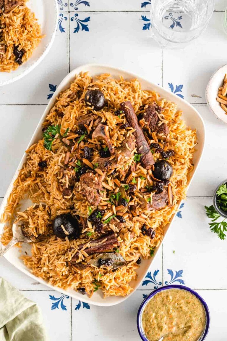 Fragrant Lamb Kabsa (Restaurant Style) - Hungry Paprikas