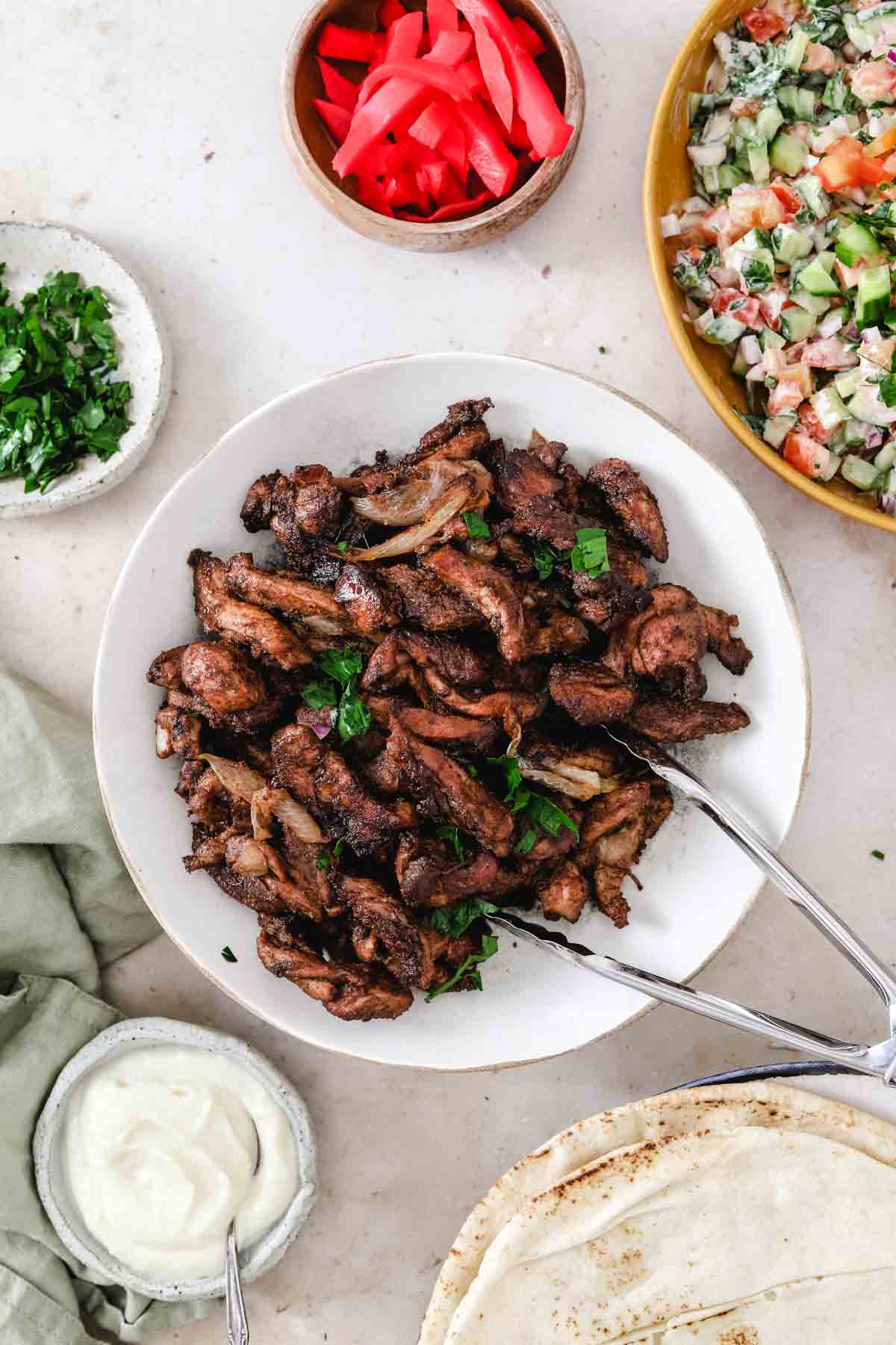 20-Minute Authentic Arabic Chicken Shawarma - Hungry Paprikas
