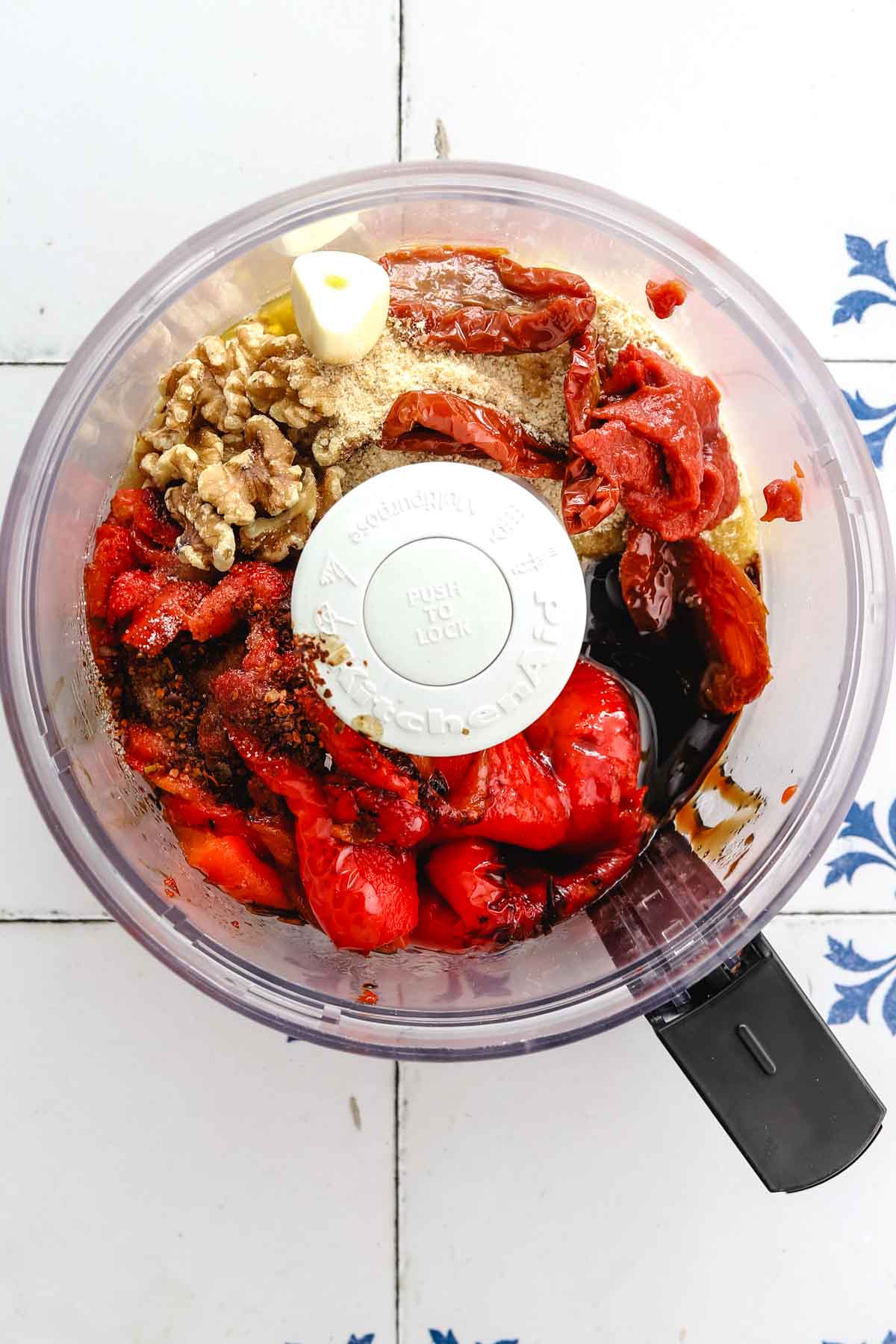 Muhammara (Roasted Red Pepper and Walnut Dip)