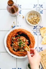 Muhammara (Roasted Red Pepper and Walnut Dip)