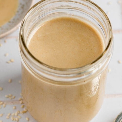 Homemade Tahini Paste in 10 Minutes - Hungry Paprikas