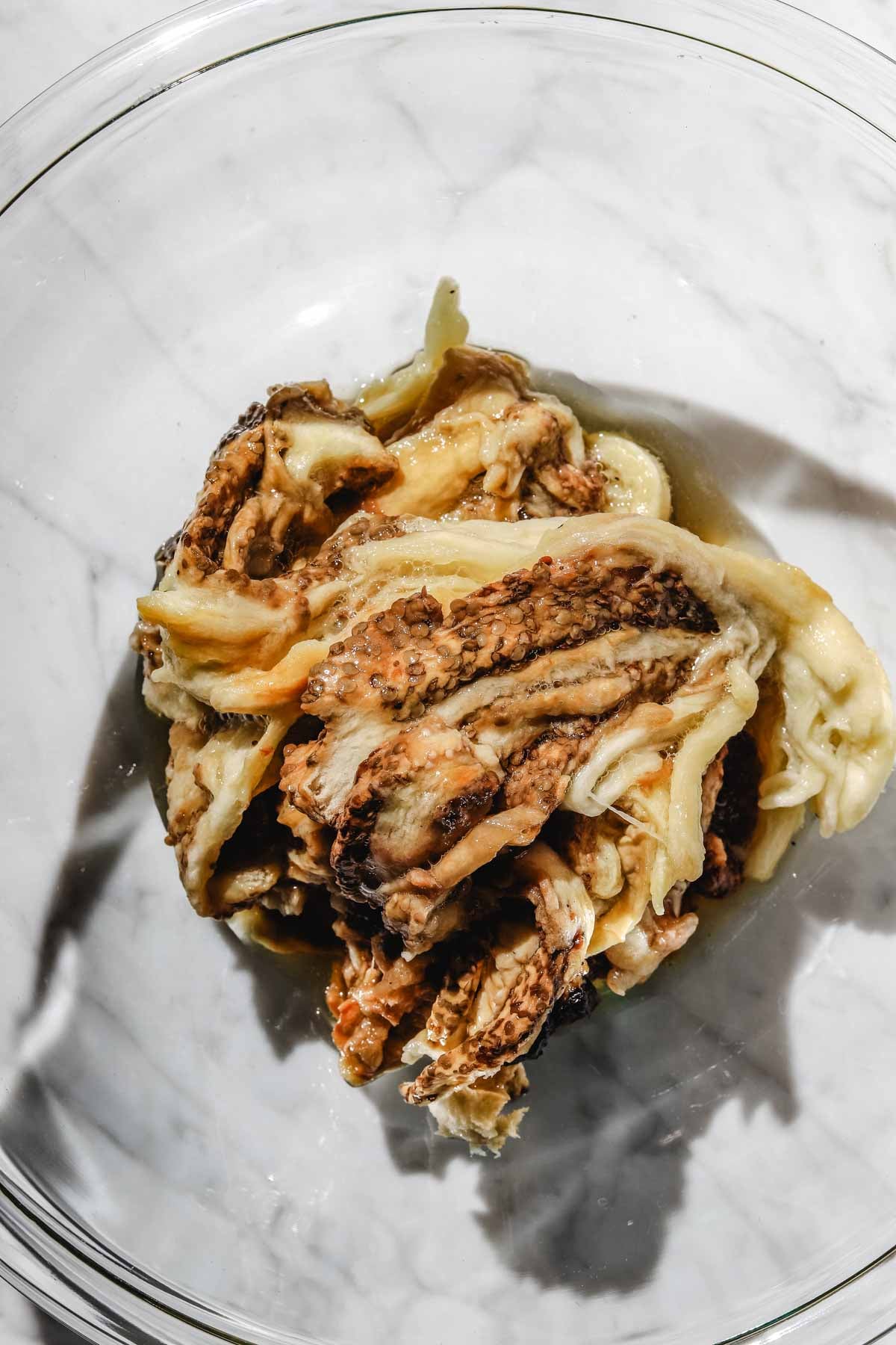Creamy & Smokey Mutabal with Tahini - Hungry Paprikas
