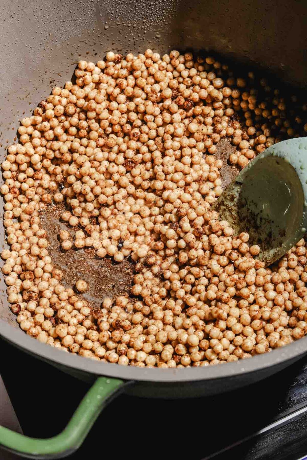 Lebanese Moghrabieh (Pearl Couscous Stew) - Hungry Paprikas