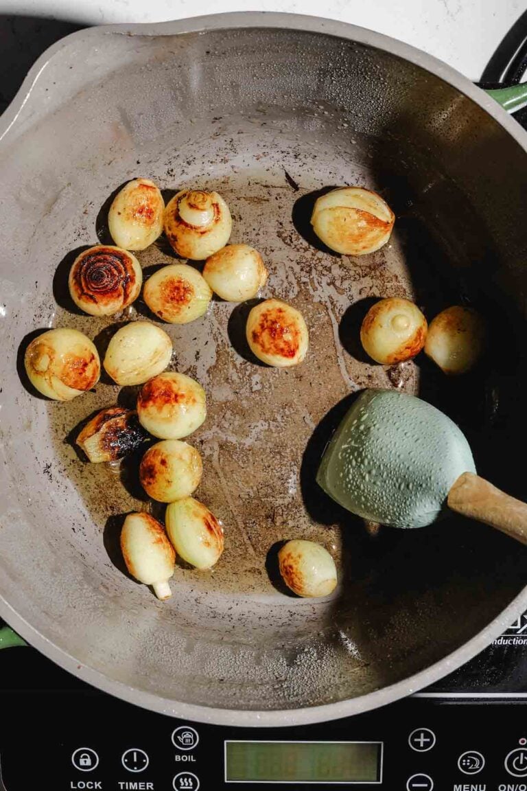Lebanese Moghrabieh (Pearl Couscous Stew) - Hungry Paprikas
