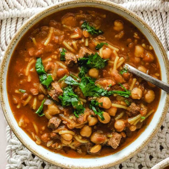 Authentic Moroccan Harira Soup - Hungry Paprikas