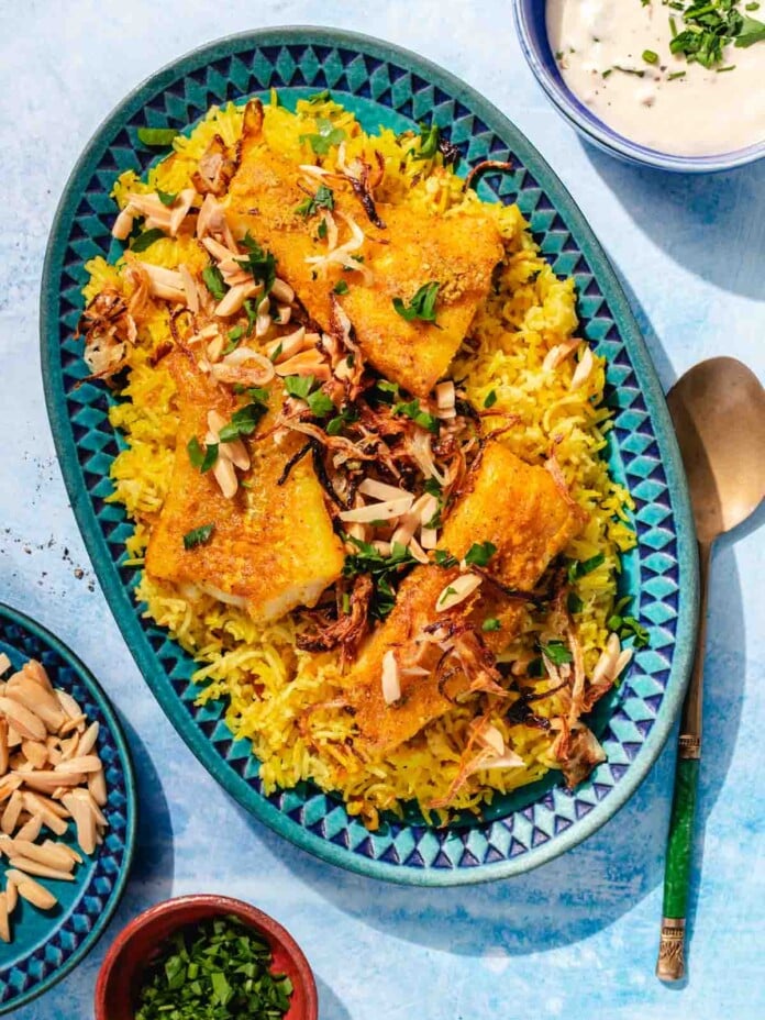 Samke Harra (Lebanese Spicy Fish) - Hungry Paprikas