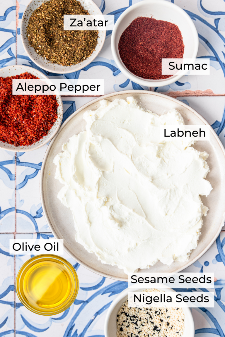 Labneh balls - Hungry Paprikas