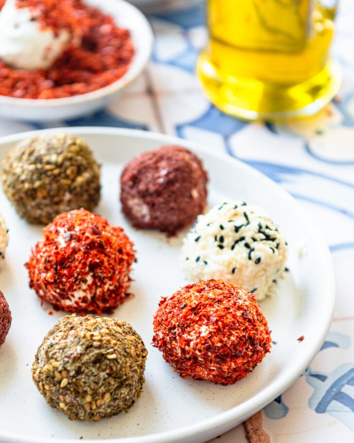 Labneh balls - Hungry Paprikas