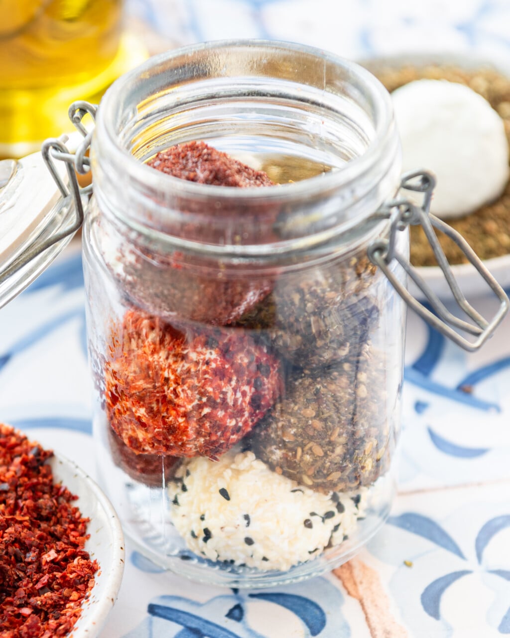 Labneh balls - Hungry Paprikas