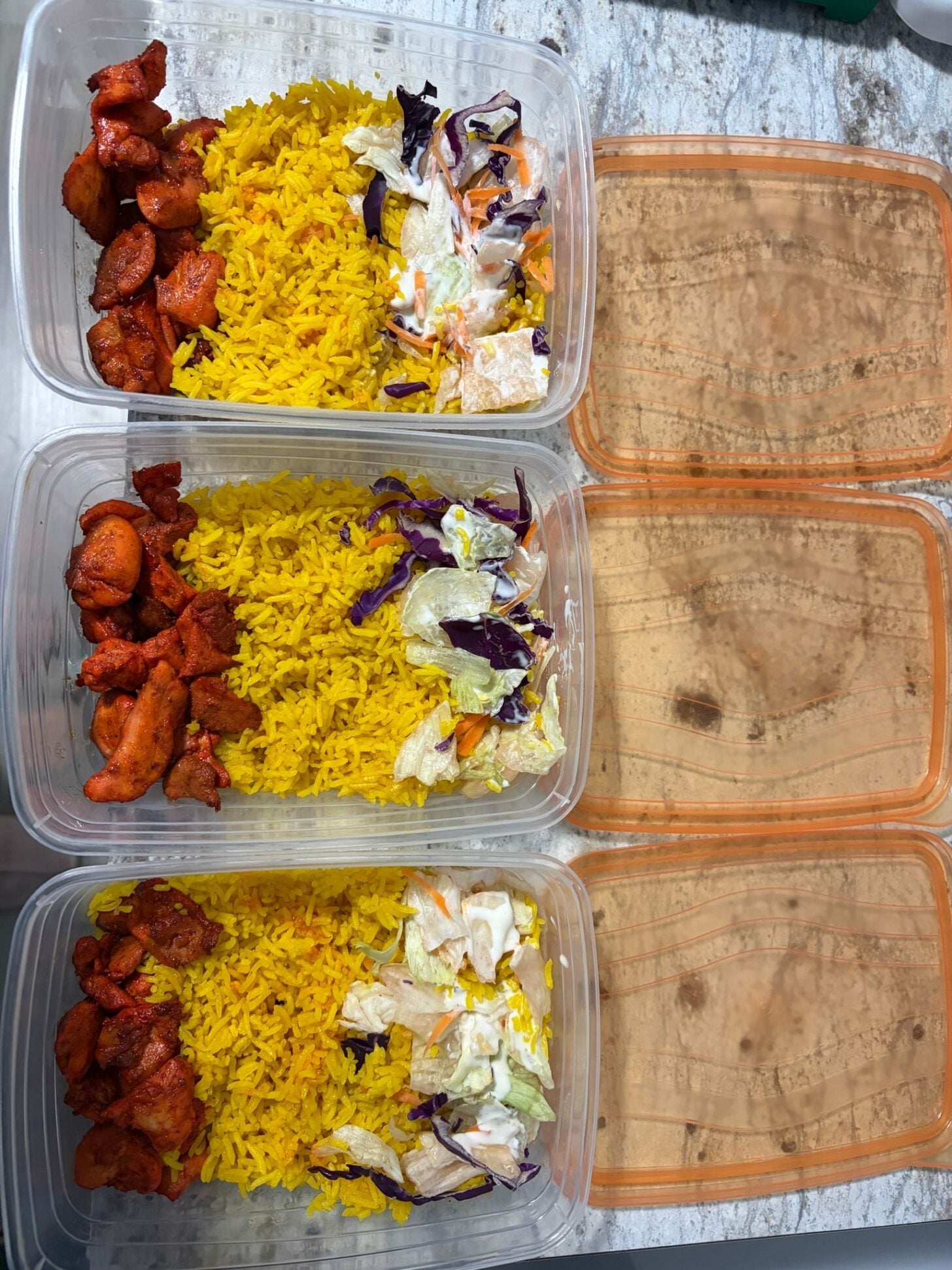 Halal Cart Chicken and Rice (Better Than Original!) - Hungry Paprikas
