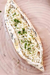 Homemade Turkish Pide (Various Toppings!) - Hungry Paprikas