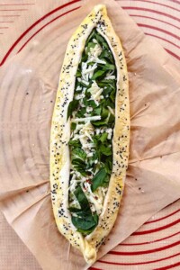 Homemade Turkish Pide (Various Toppings!) - Hungry Paprikas