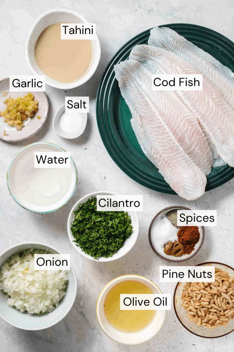 Samke Harra (Lebanese Spicy Fish) - Hungry Paprikas
